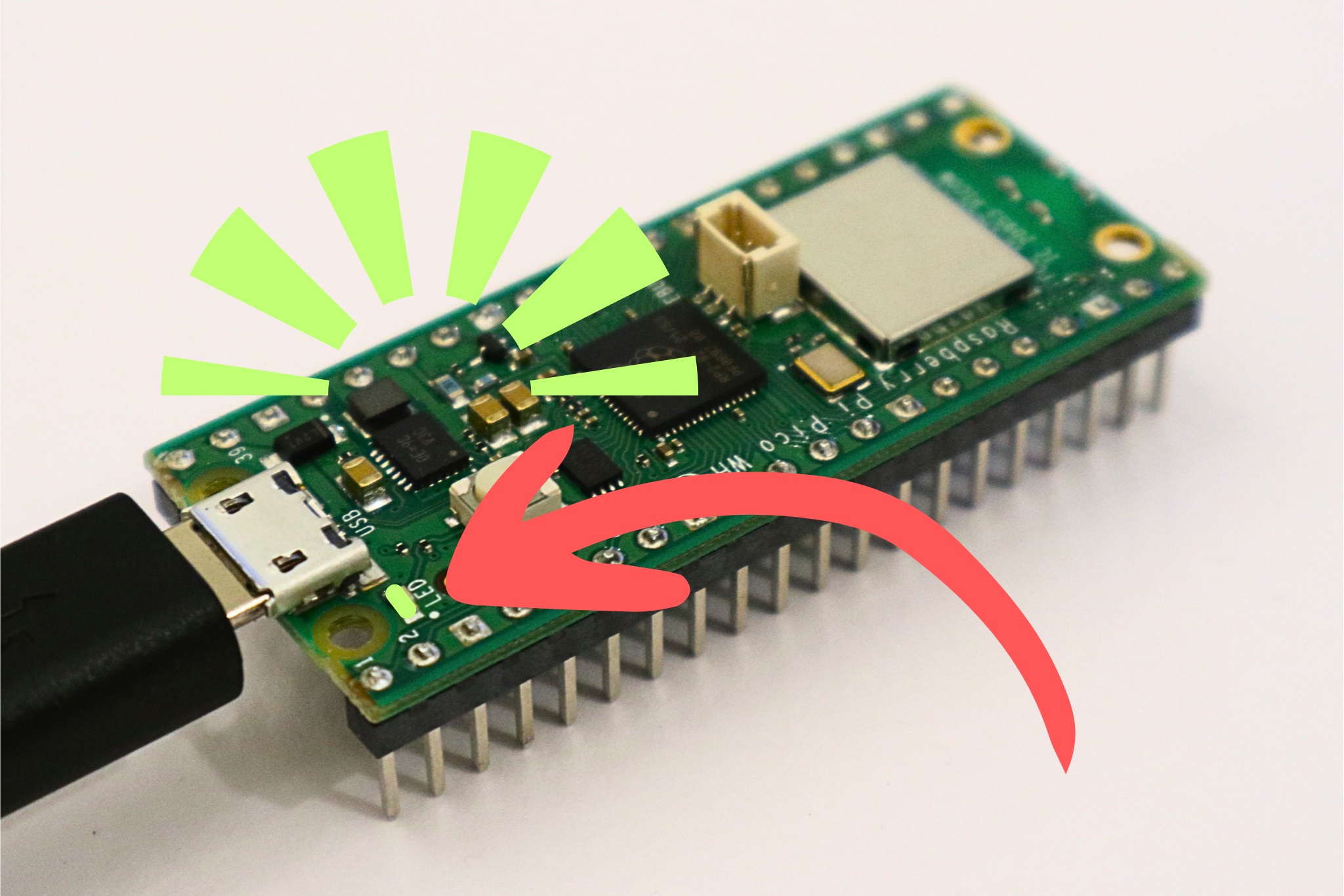 Raspberry Pi Pico: Die Onboard-LED