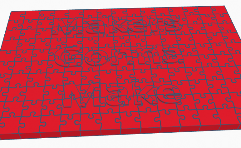 Eigenes 3D-Druck-Puzzle erstellen