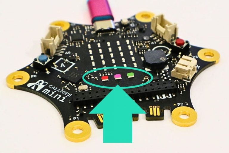 Calliope Mini - Die LED-Matrix ansteuern